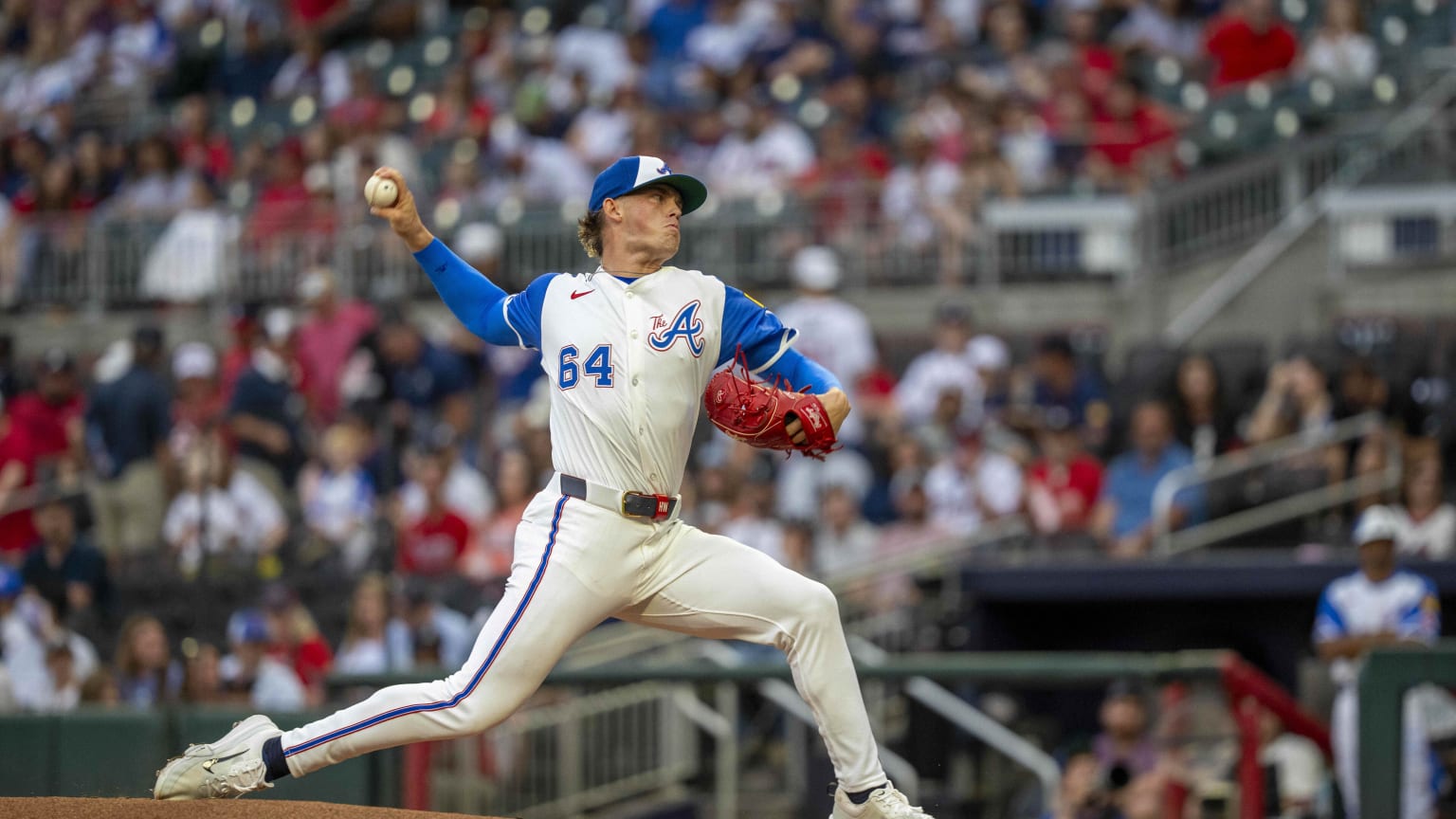 Hurston Waldrep fans Eugenio Suárez | 09/06/2025 | Atlanta Braves