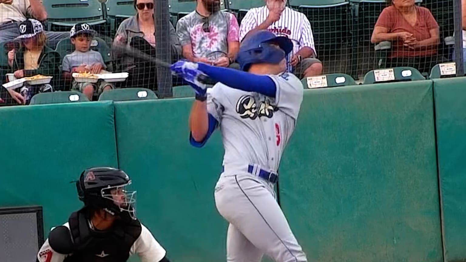 Dodgers prospect Chris Newell's first Single-A homer | 04/11/2023 | MLB.com