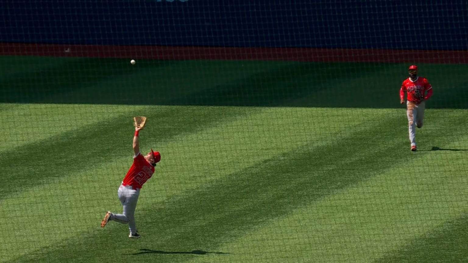 Chad Stevens' over-the-shoulder catch | 07/05/2025 | Los Angeles Angels