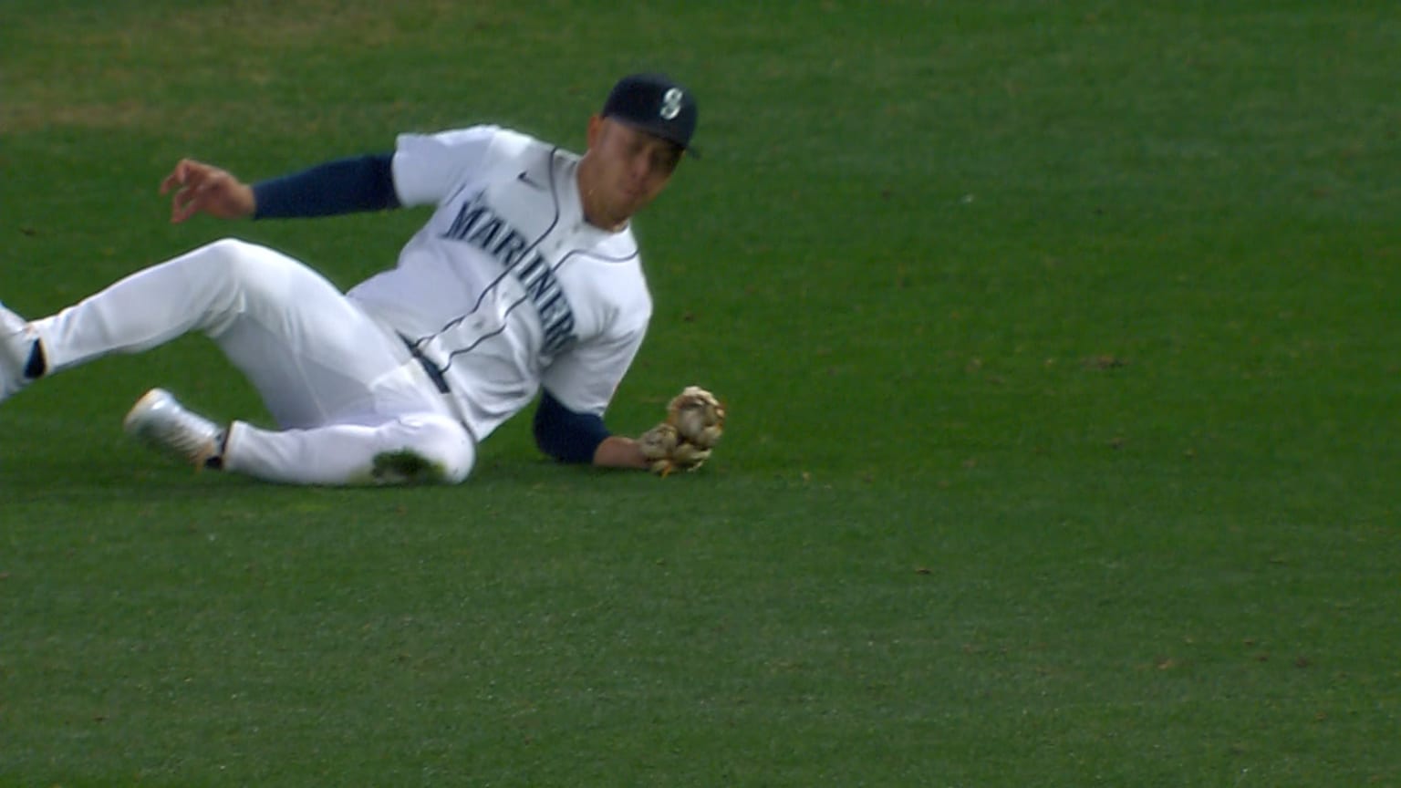 Rob Refsnyder se desliza y la atrapa | 22/04/2026 | Los Mariners de Seattle