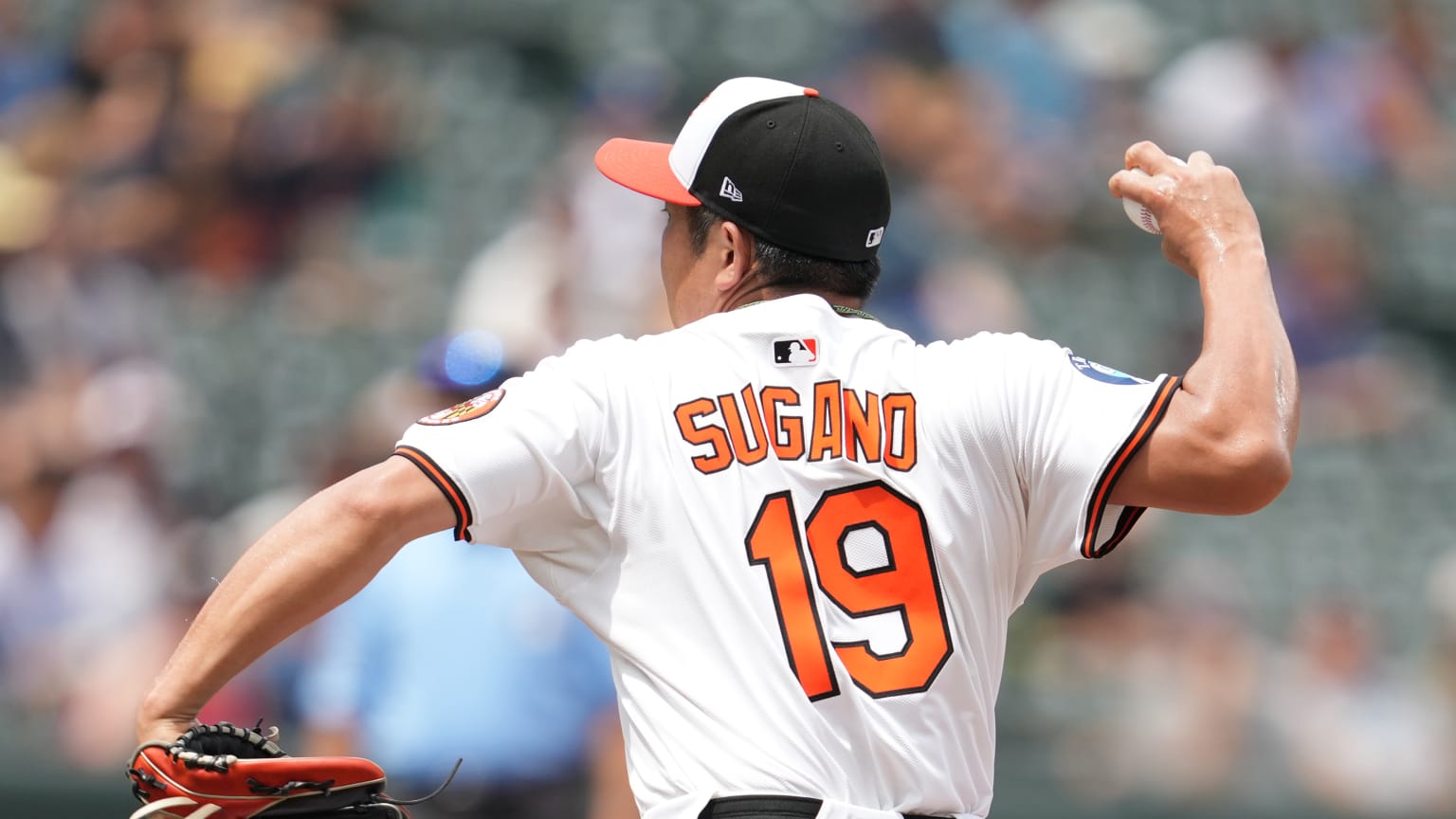 Tomoyuki Sugano allows three hits over 5 1/3 innings | 08/14/2025 ...