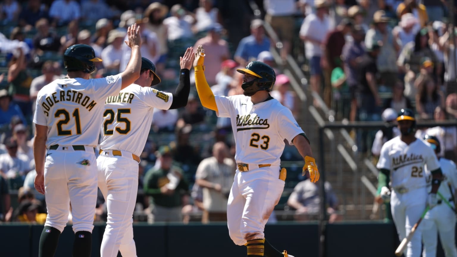 Shea Langeliers' go-ahead three-run home run (8) | 05/10/2025 | MLB.com