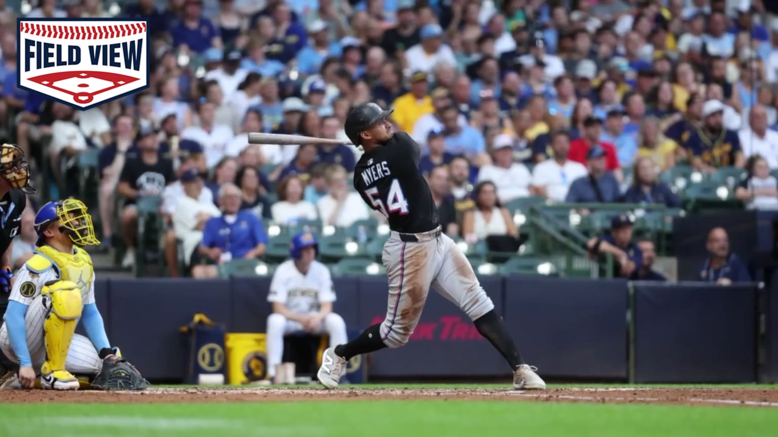 Field View: Dane Myers' two-run homer | 07/26/2025 | Miami Marlins