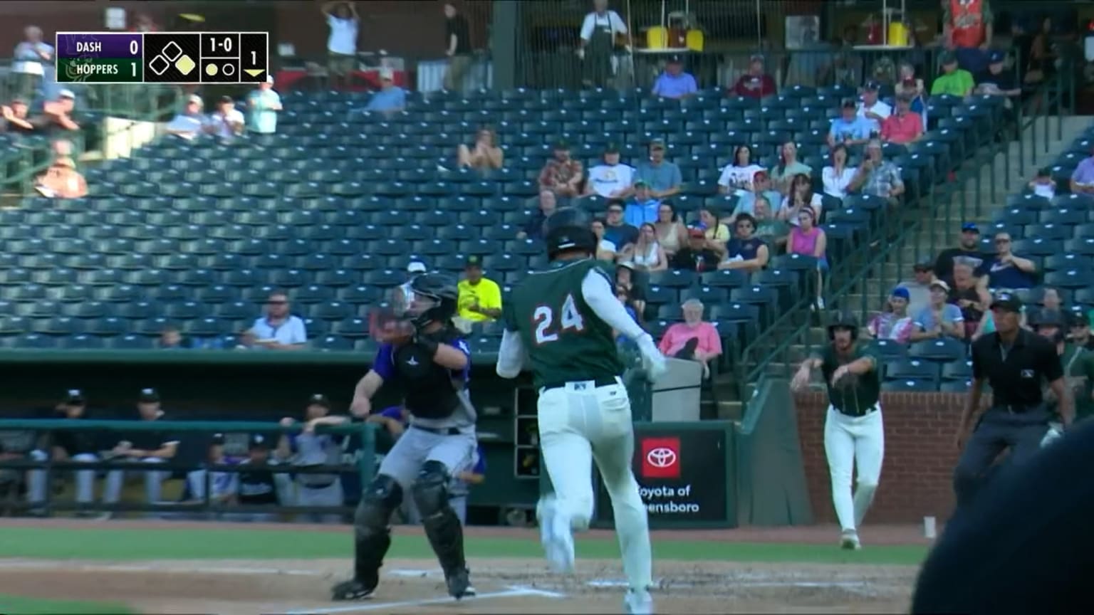 Will Matthiessen belts an inside-the-park homer | 07/27/2023 | MLB.com