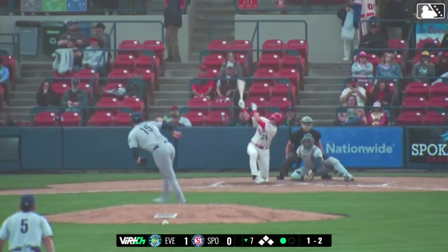 Ryan Hawks' fifth strikeout | 05/31/2024 | Seattle Mariners