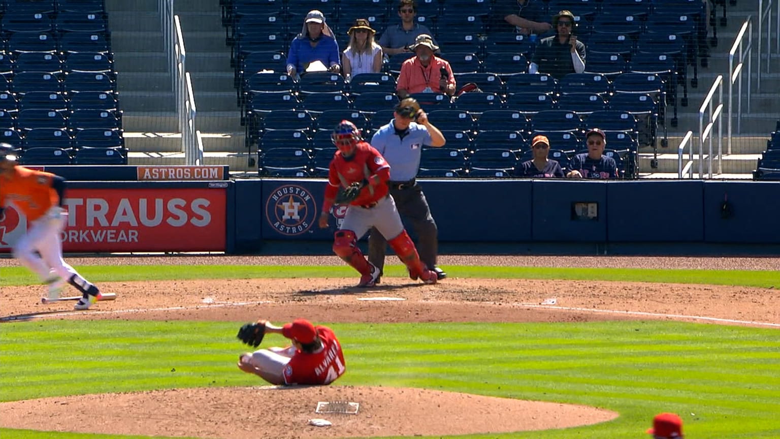 Andrew Alvarez's stellar play on the mound | 03/14/2025 | Washington ...