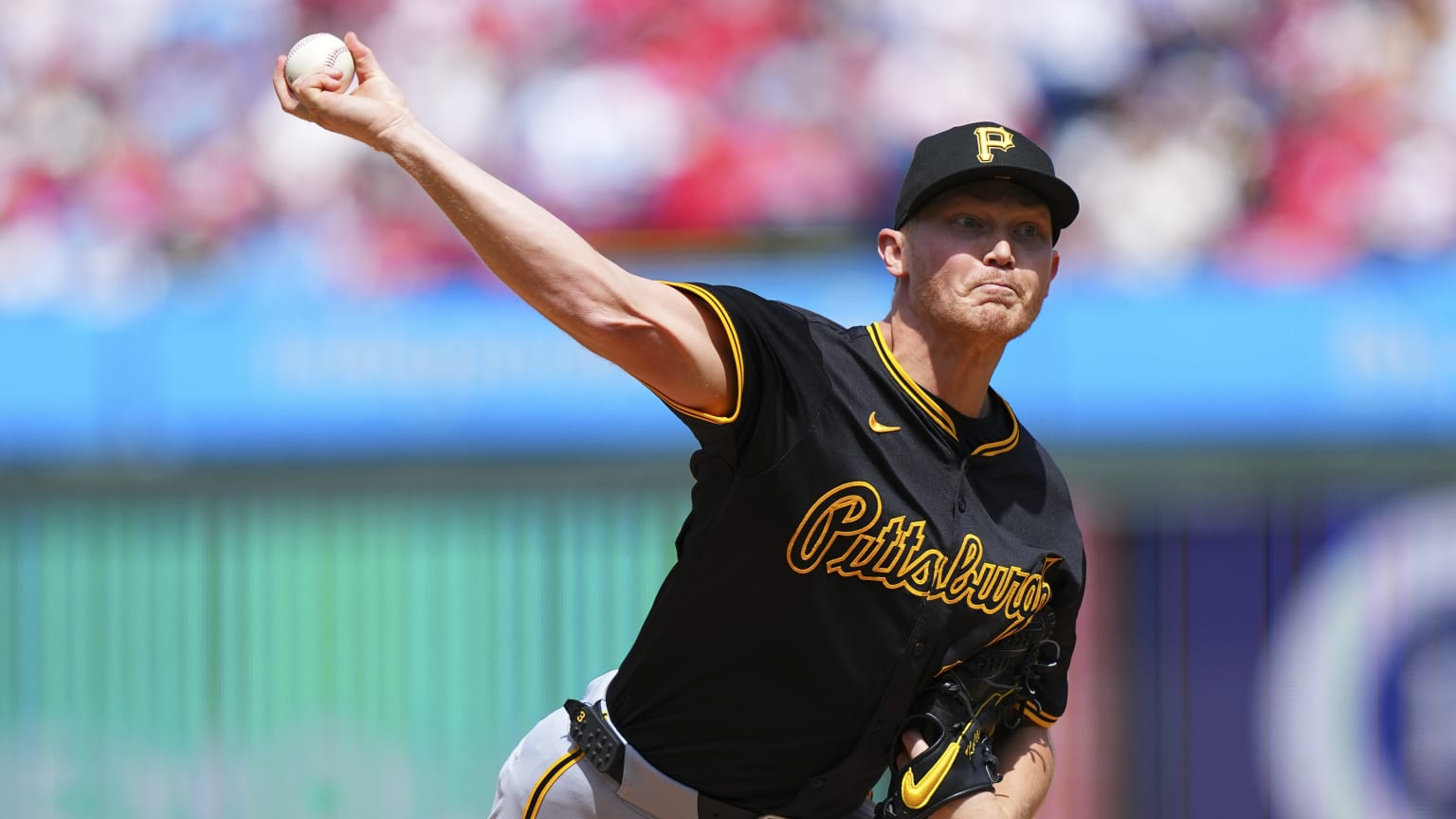 Mitch Keller strikes out Brandon Marsh | 04/14/2024 | Pittsburgh Pirates