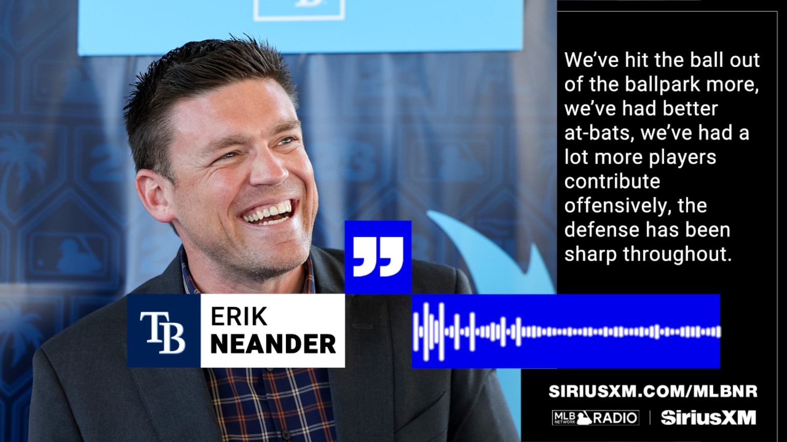 Erik Neander on Steinbrenner Field, Junior Caminero | 06/02/2025 ...