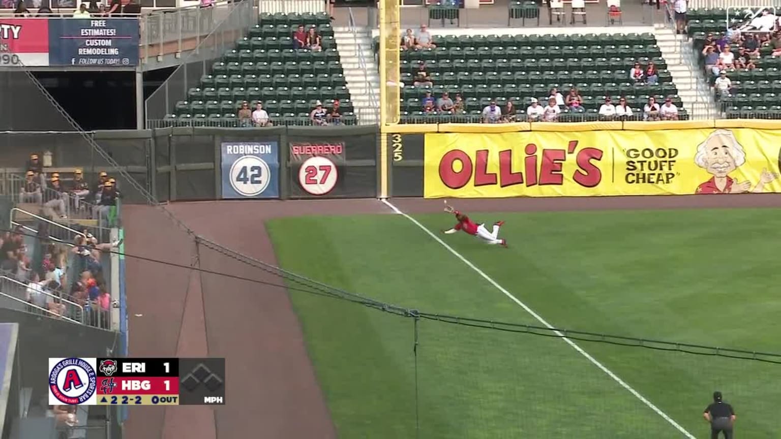 Nationals prospect Terone Harris III's diving catch | 06/15/2023 ...