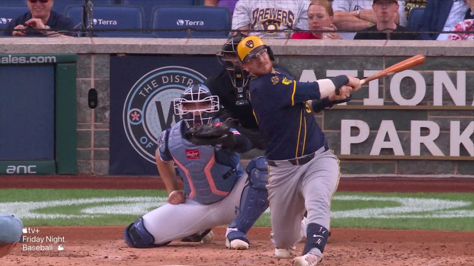 Danny Jansen's first RBI with Brewers | 08/01/2025 | MLB.com