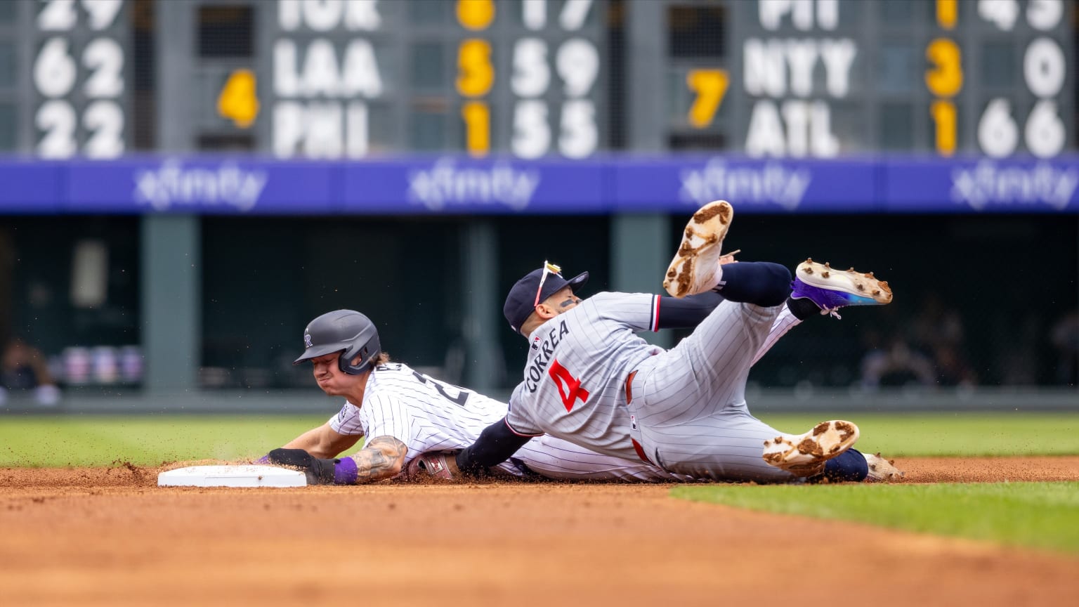 Willi Castro pone out a Jordan Beck en segunda | 20/07/2025 | Los Twins ...