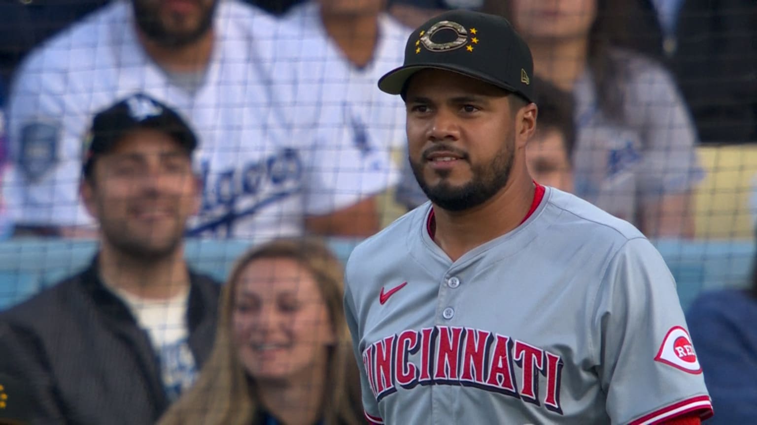 Jeimer Candelario's slick snag at first | 05/17/2024 | Cincinnati Reds