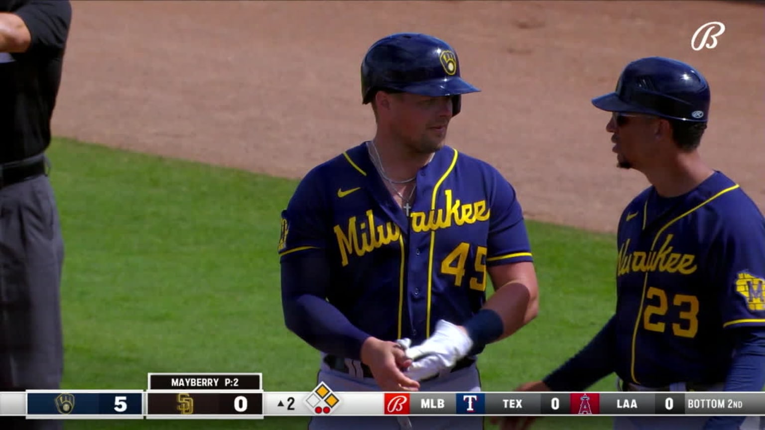 Brewers score five runs in the 2nd | 03/18/2023 | Milwaukee Brewers