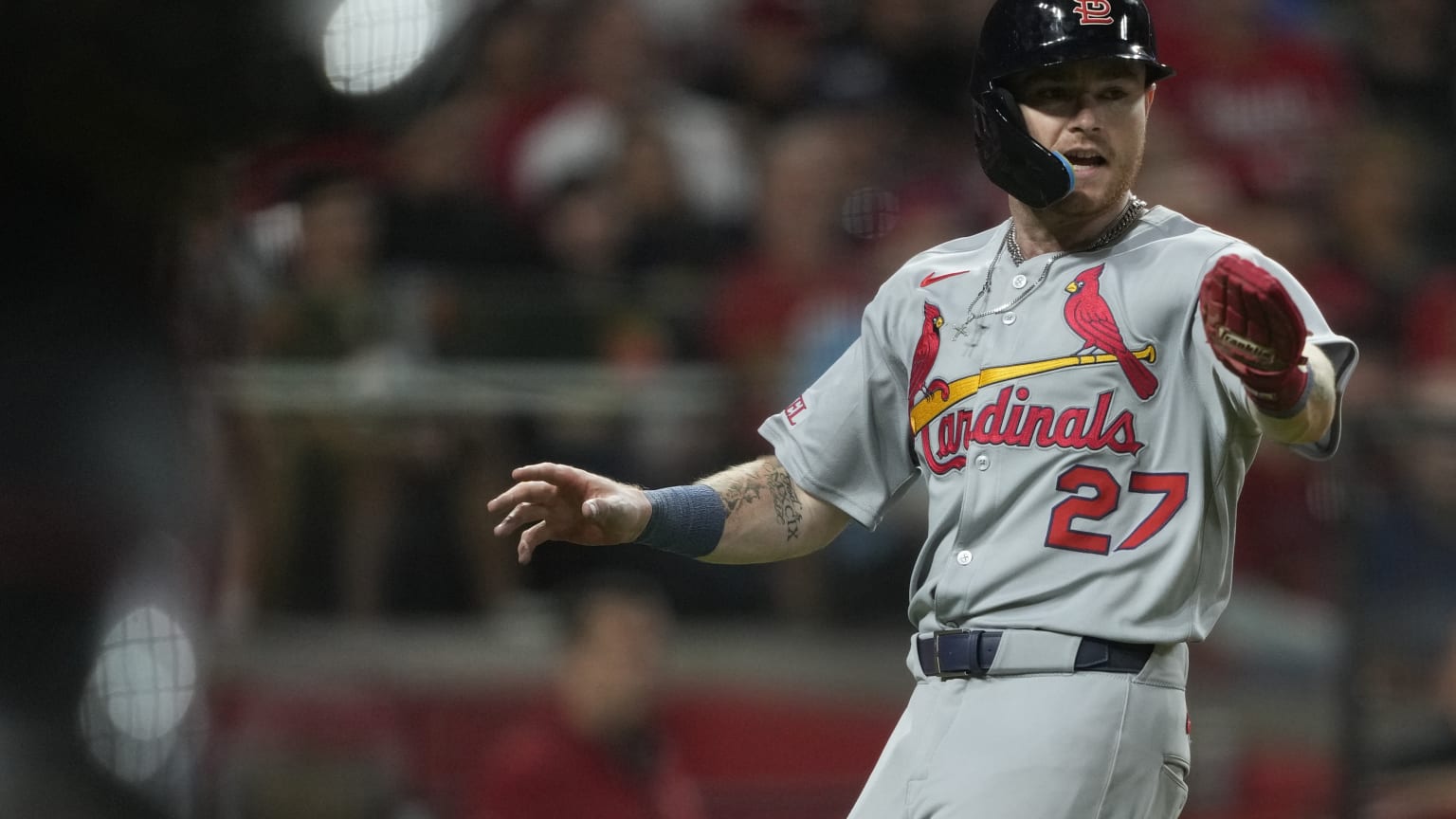 Nathan Church scores go-ahead run on error | 08/29/2025 | St. Louis ...