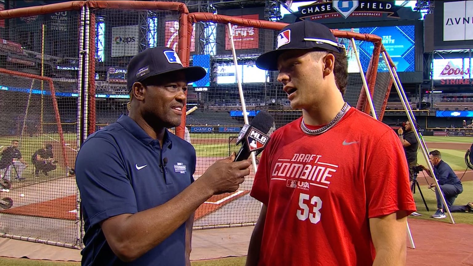 Roch Cholowsky talks about being a dual sport athlete | 06/21/2023 ...