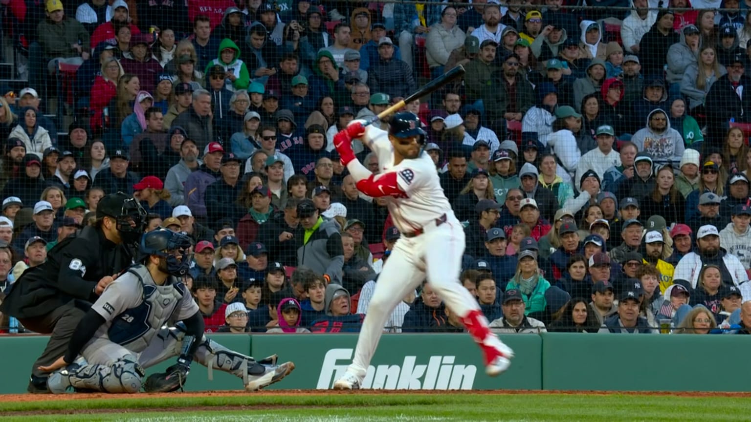 Carlos Narváez's solo home run over the Monster (1) | 04/23/2026 | MLB.com