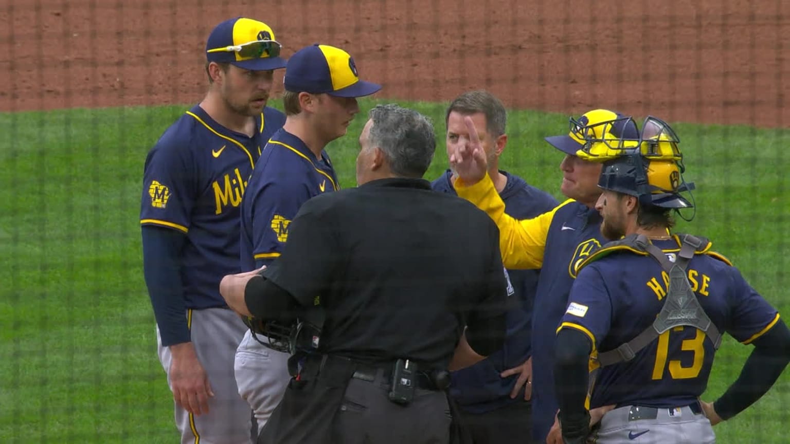 Nick Mears leaves game after being hit by comebacker | 09/26/2024 | MLB.com