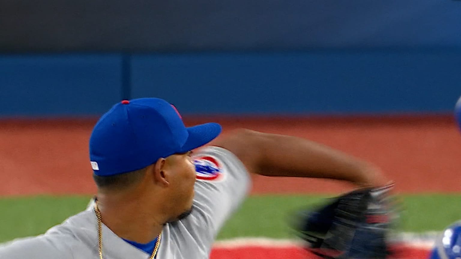 Jeremiah Estrada picks up his first MLB strikeout | 08/30/2022 | San ...
