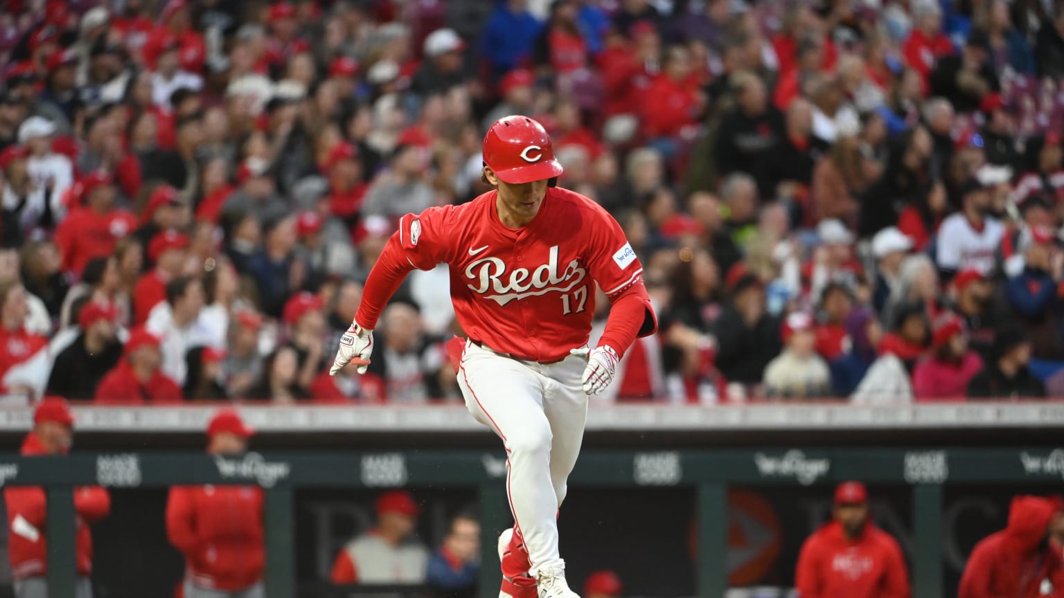 Stuart Fairchild's RBI single | 04/20/2024 | Cincinnati Reds