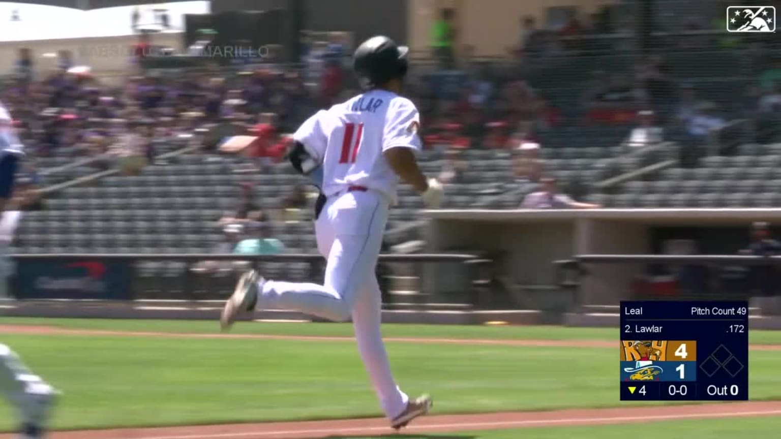 Jordan Lawlar rips a solo home run to center field | 05/09/2023 ...