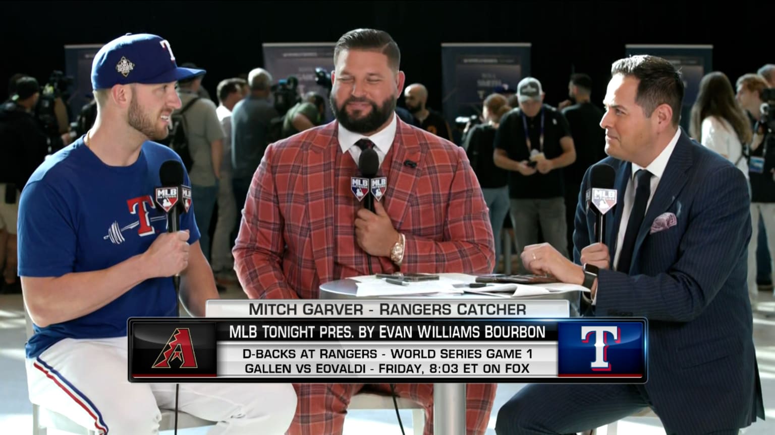 Mitch Garver on Rangers and D-backs' postseason runs | 10/26/2023 ...