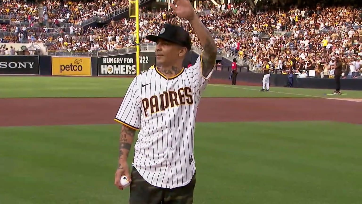 8/3/22: Ceremonial First Pitch | 08/04/2022 | San Diego Padres