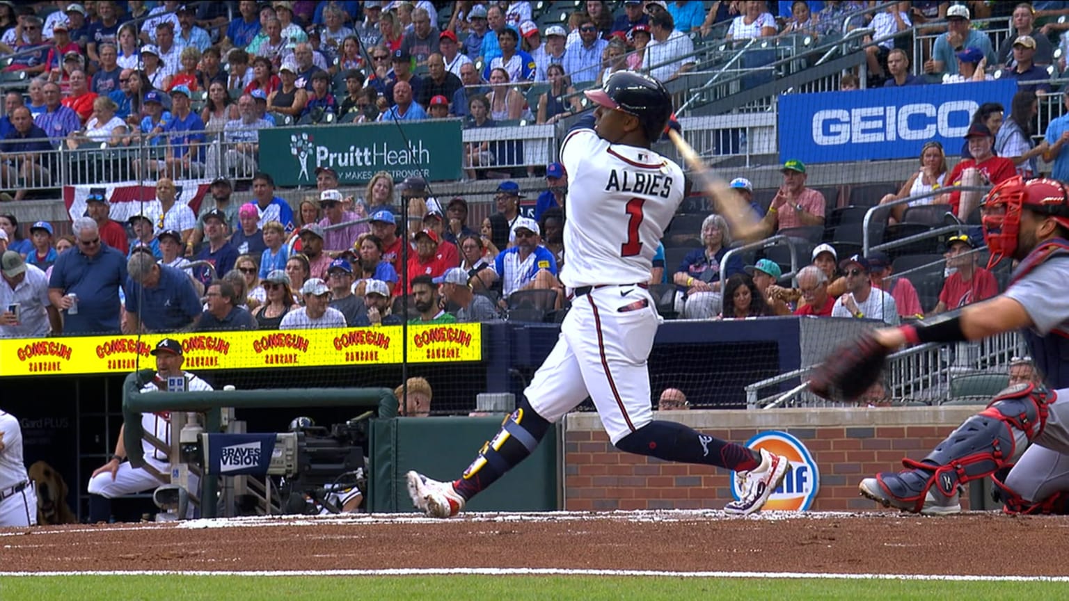 Ozzie Albies' RBI double | 07/01/2026 | Atlanta Braves
