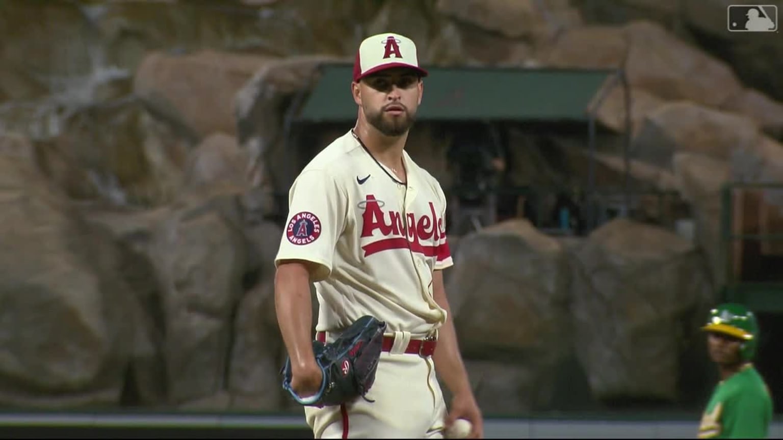 Patrick Sandoval strikes out five A's batters | 04/26/2023 | Los ...