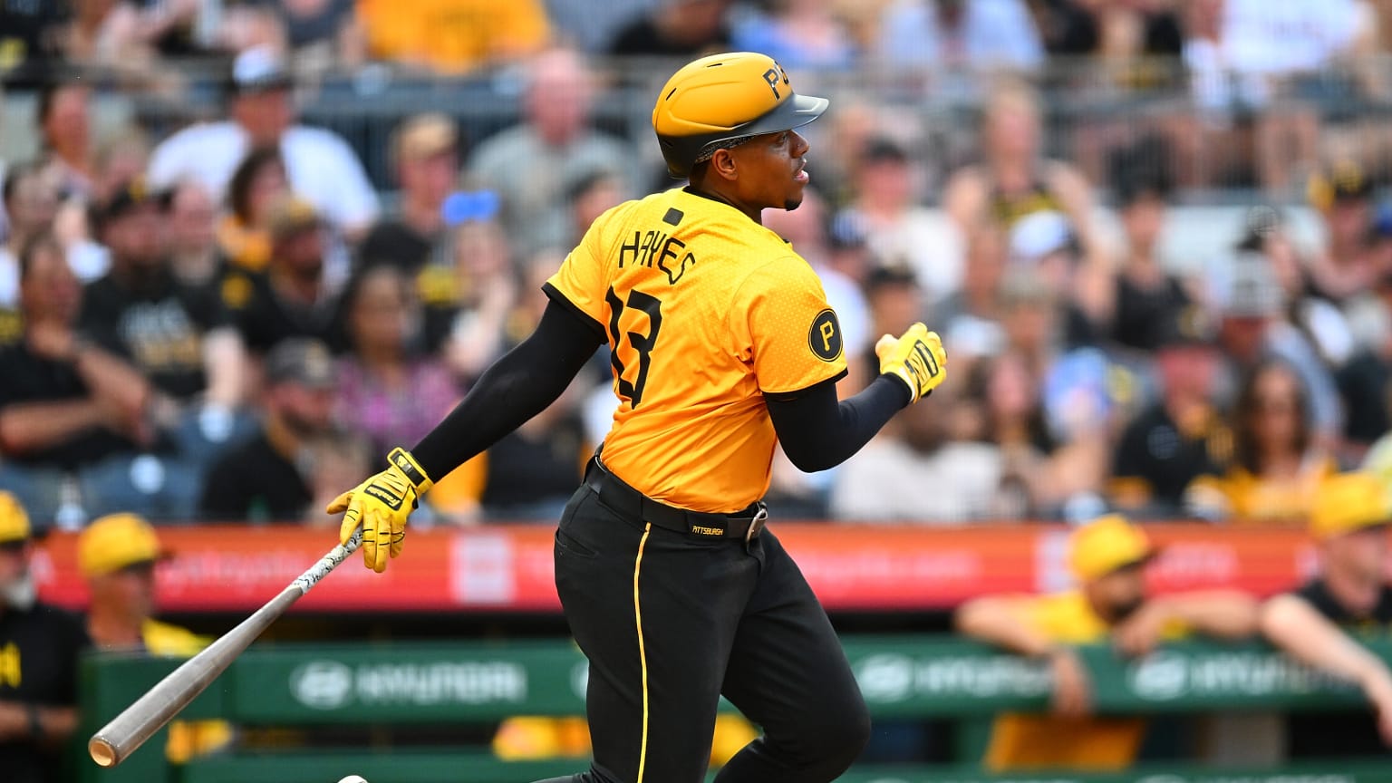 Ke'Bryan Hayes' RBI single | 06/21/2024 | Pittsburgh Pirates