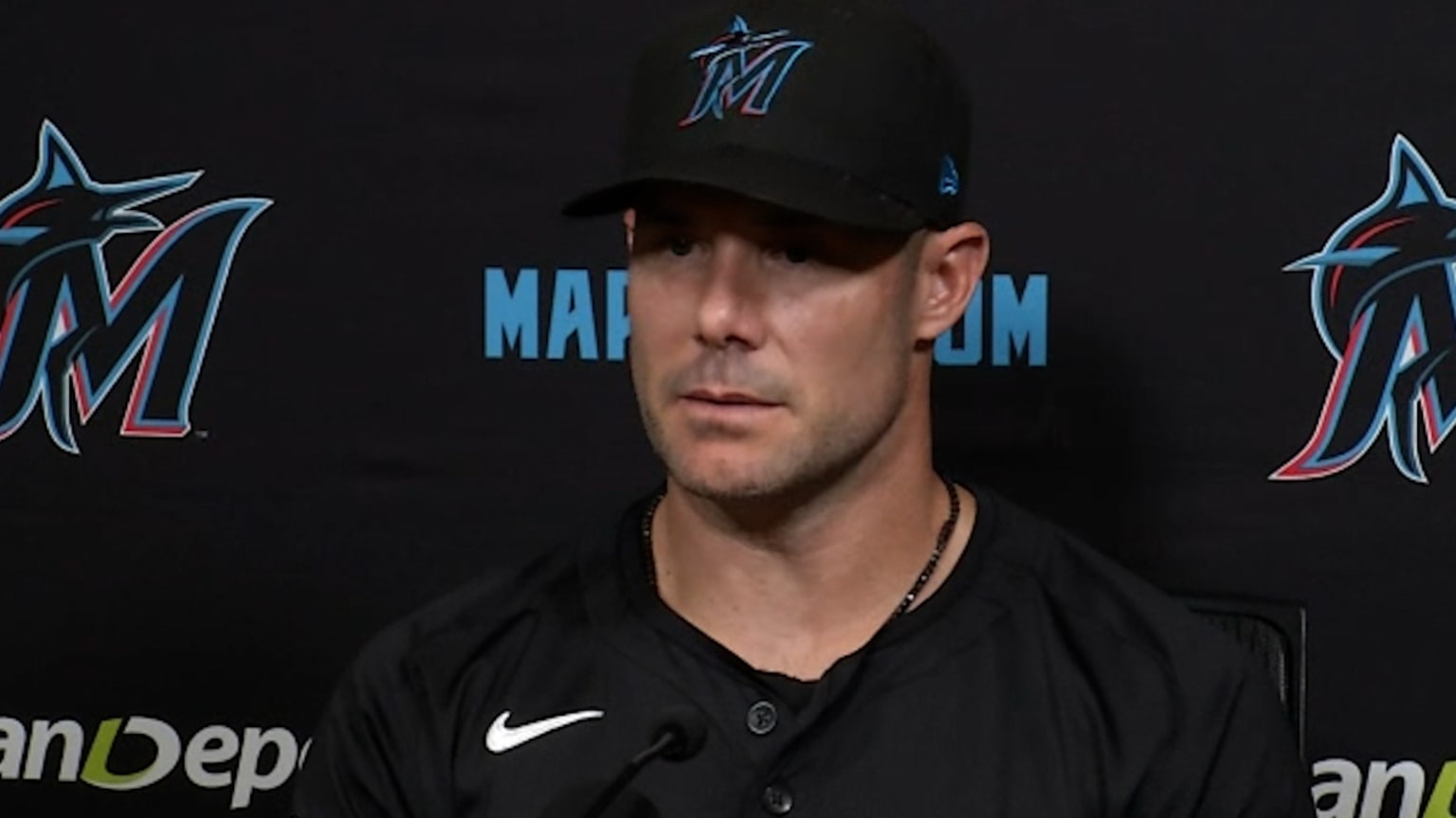 Skip Schumaker on the Marlins' 6-2 loss | 08/09/2024 | Miami Marlins