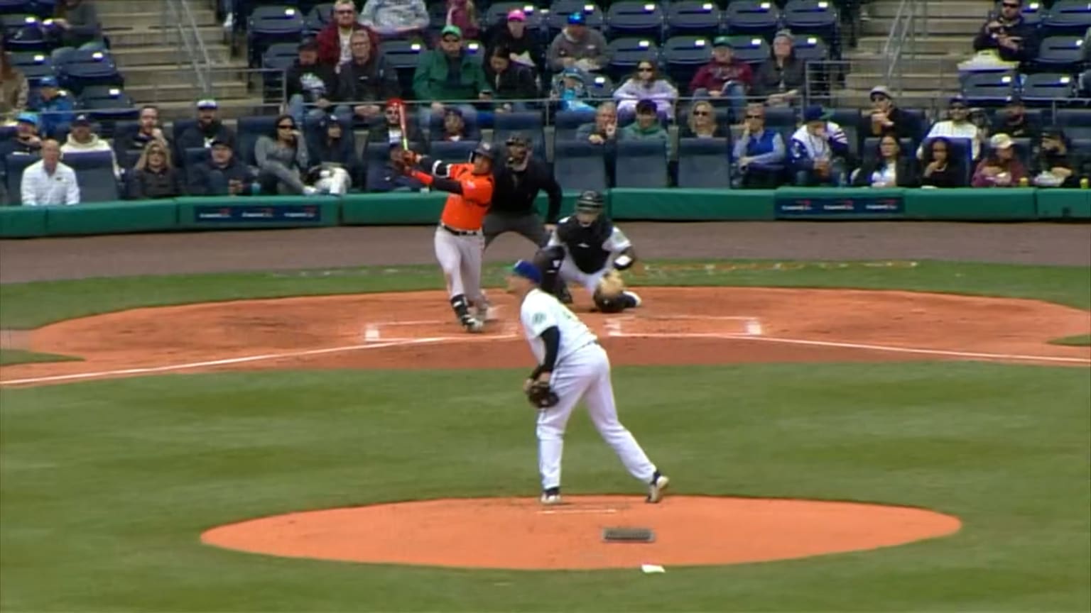 Frederick Bencosme's three-run home run | 04/13/2024 | MLB.com