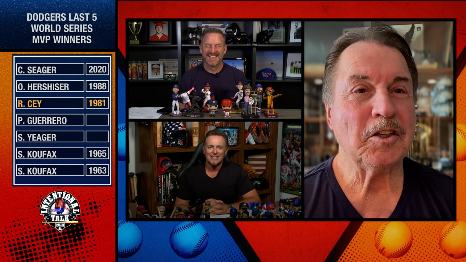 Ron Cey joins Intentional Talk | 10/21/2024 | Los Angeles Dodgers