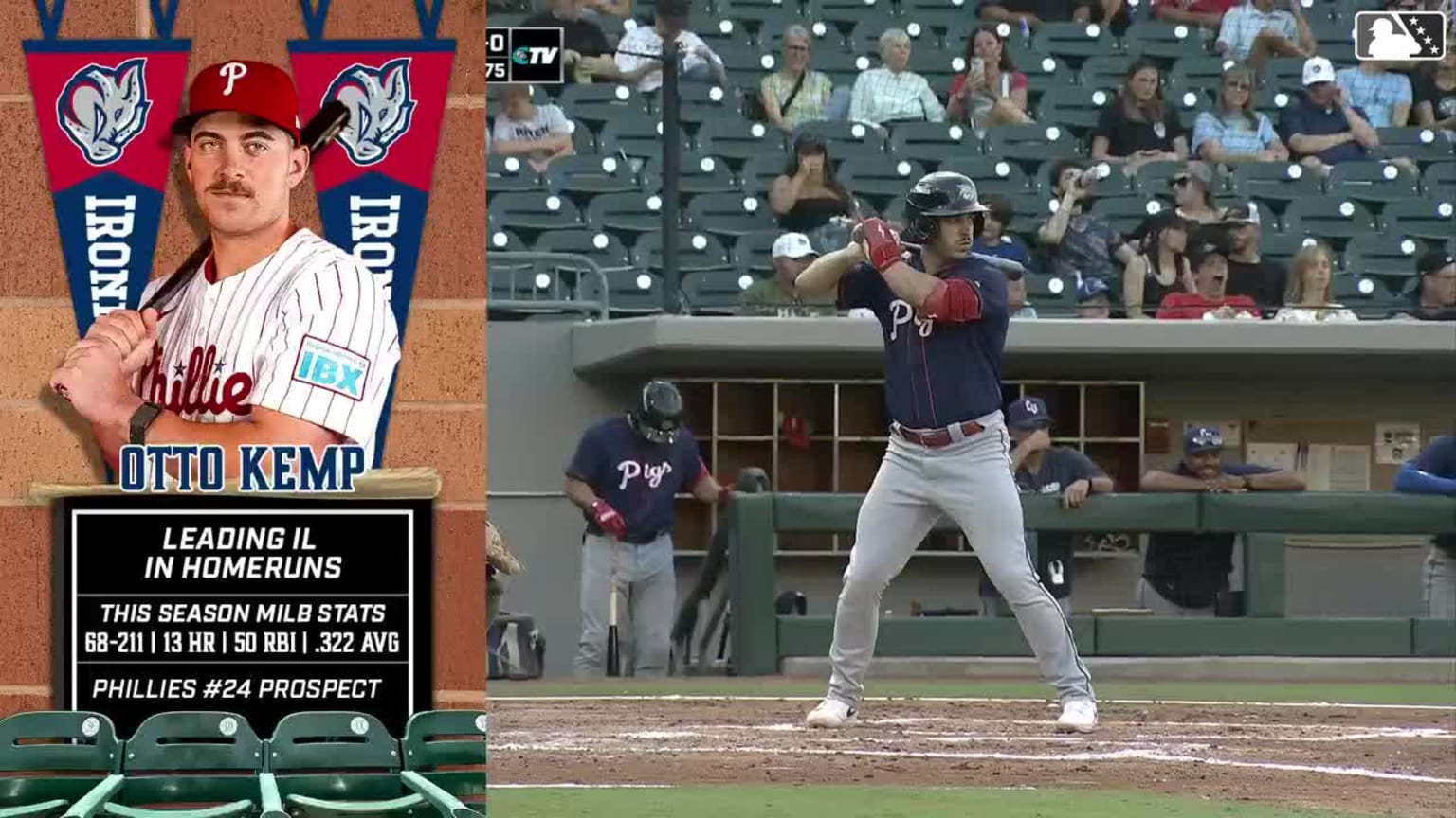 Otto Kemp's three-run home run | 06/03/2025 | Philadelphia Phillies