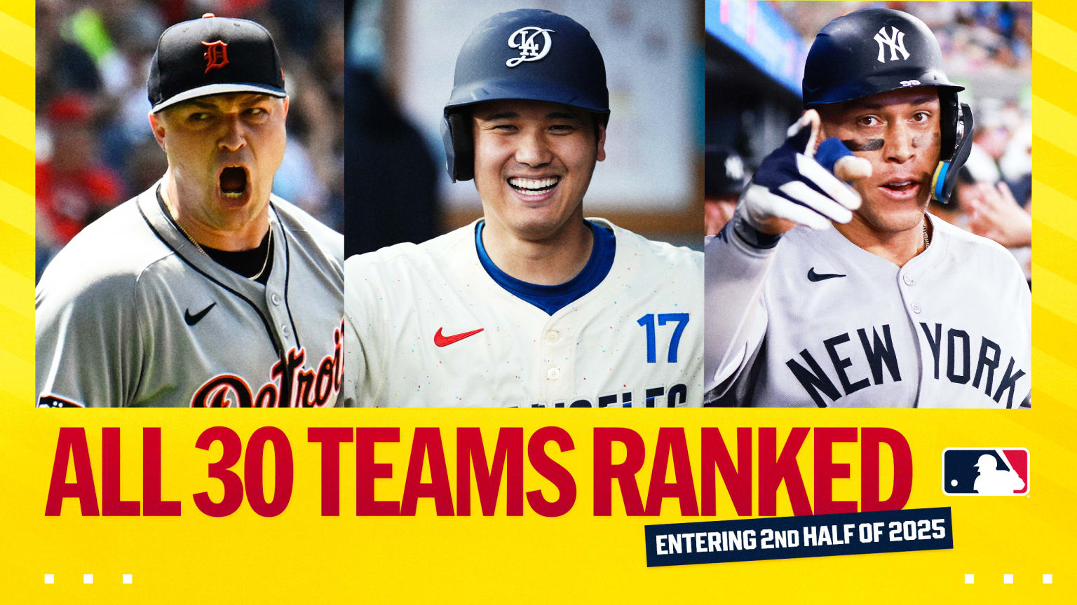 Power Rankings: Week of July 13 | 07/17/2025 | MLB.com