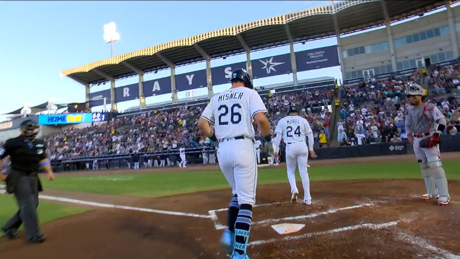 Kameron Misner conecta su 2do jonrón de la noche | 14/04/2025 | Los ...