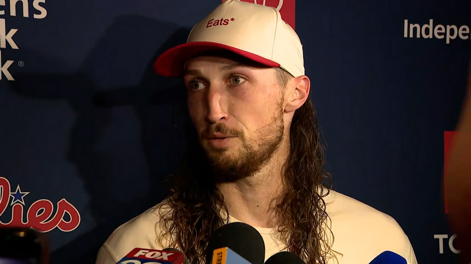 Matt Strahm on his approach, Game 1 loss | 10/05/2024 | Philadelphia ...