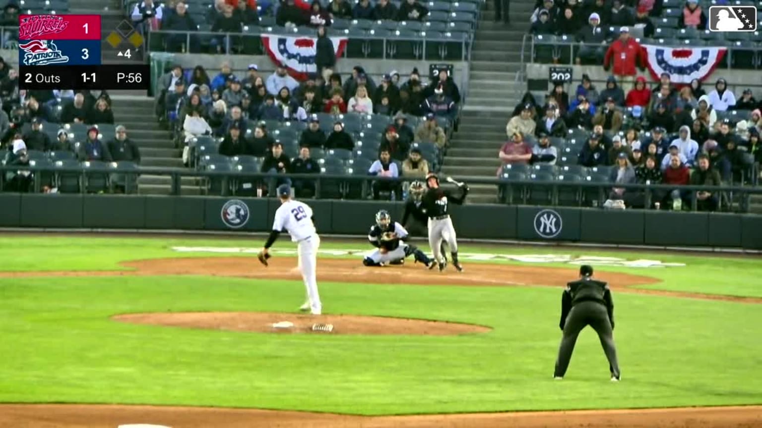 Vaun Brown's three-run home run | 04/06/2024 | MLB.com