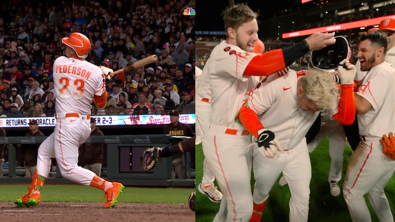 Pederson leads the Giants' comeback with homer, walk | 06/20/2023 | MLB.com