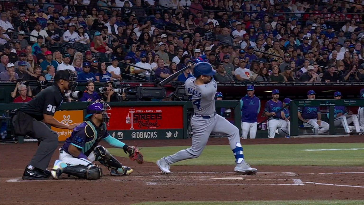 Andy Pages' two-run single | 05/09/2025 | Los Angeles Dodgers