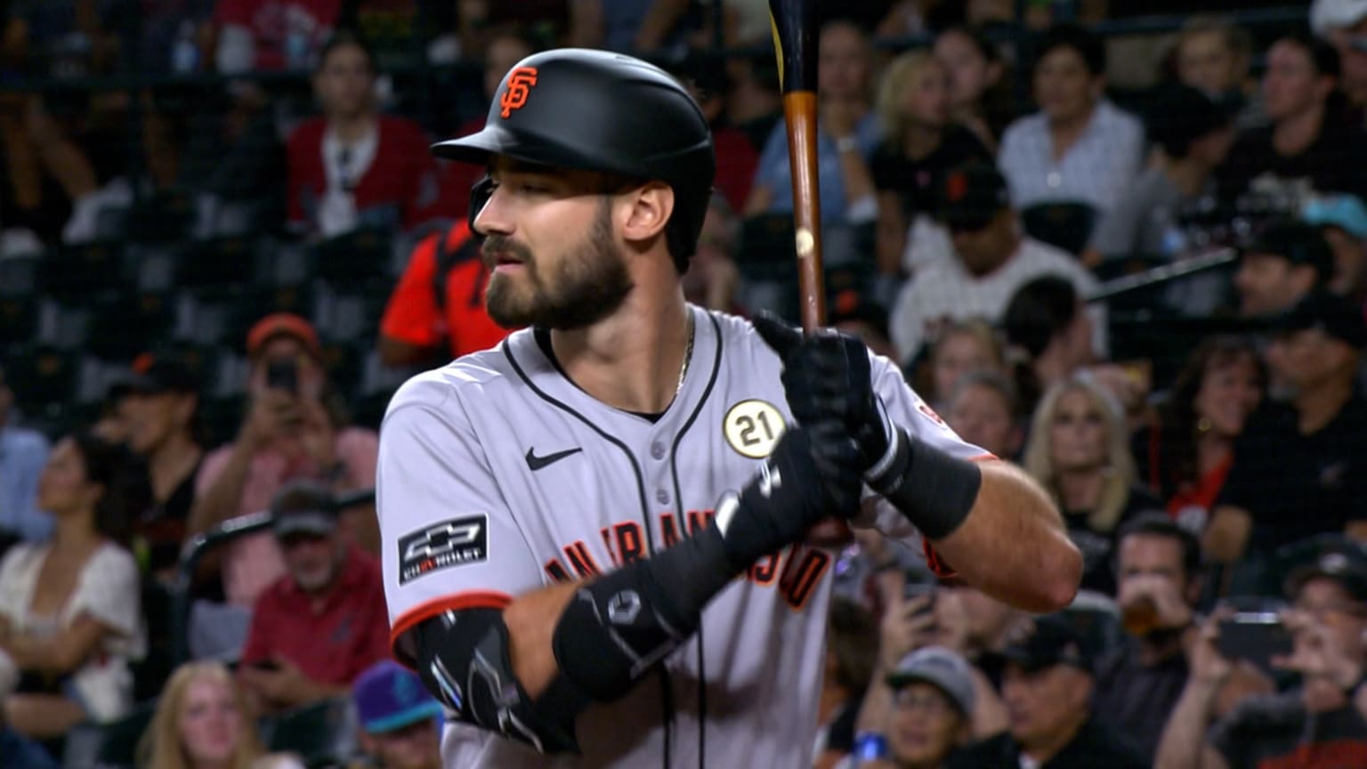 Bryce Eldridge's first MLB plate appearance | 09/15/2025 | San ...