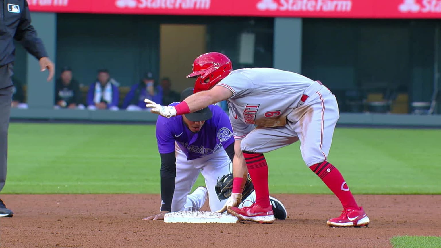 Matt Mclain picks up his first major league hit | 05/15/2023 ...