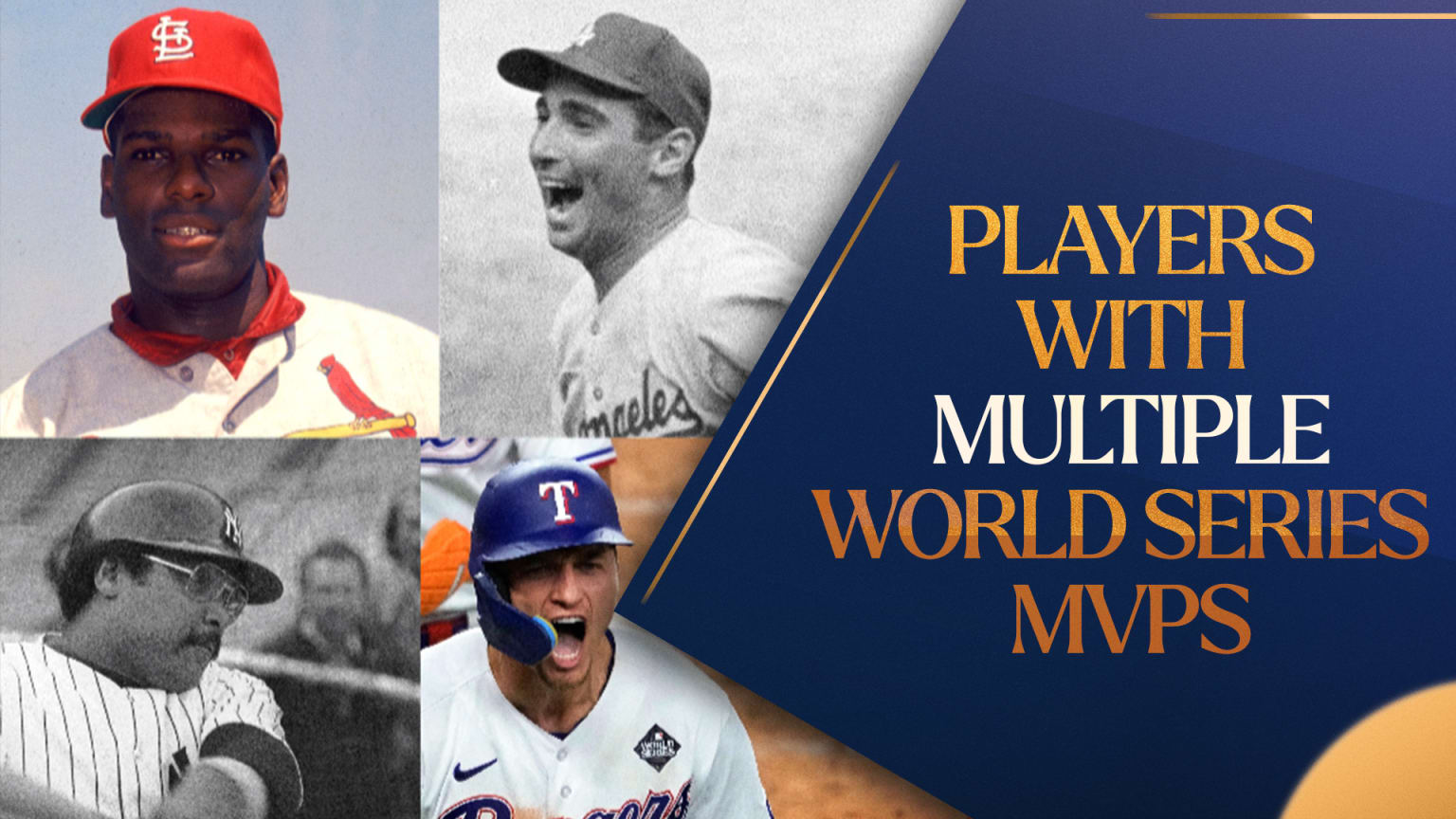 Players in history to win multiple World Series MVPs | 10/31/2023 | MLB.com