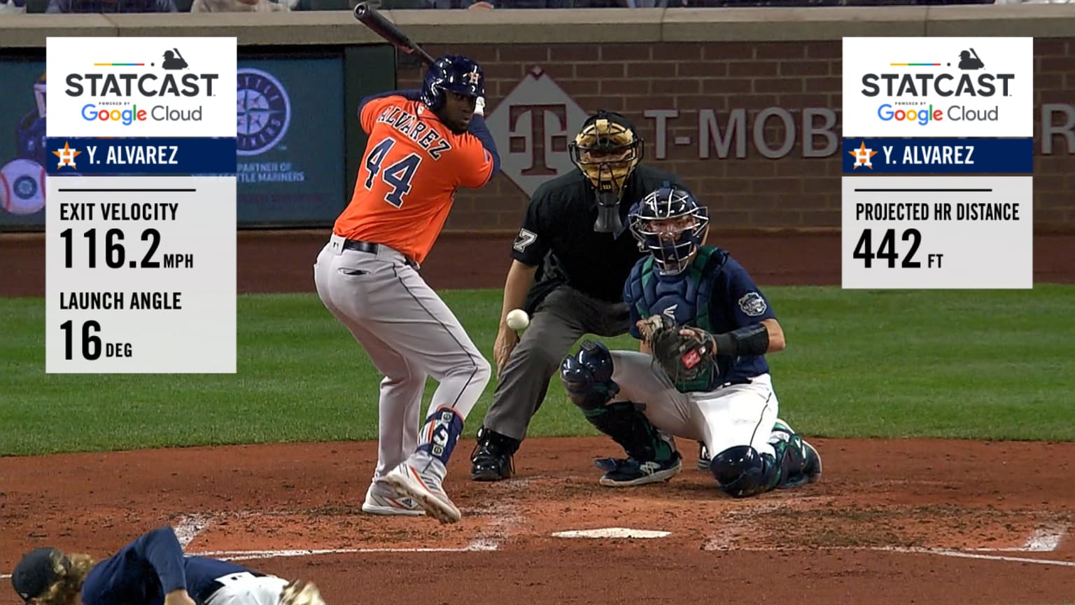 Yordan Alvarez crushes a 442-foot home run! | 09/27/2023 | MLB.com