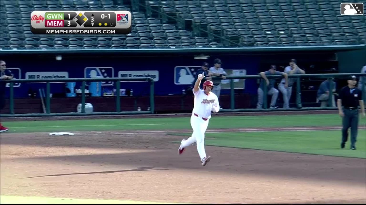 Luken Baker's solo homer | 05/14/2024 | St. Louis Cardinals