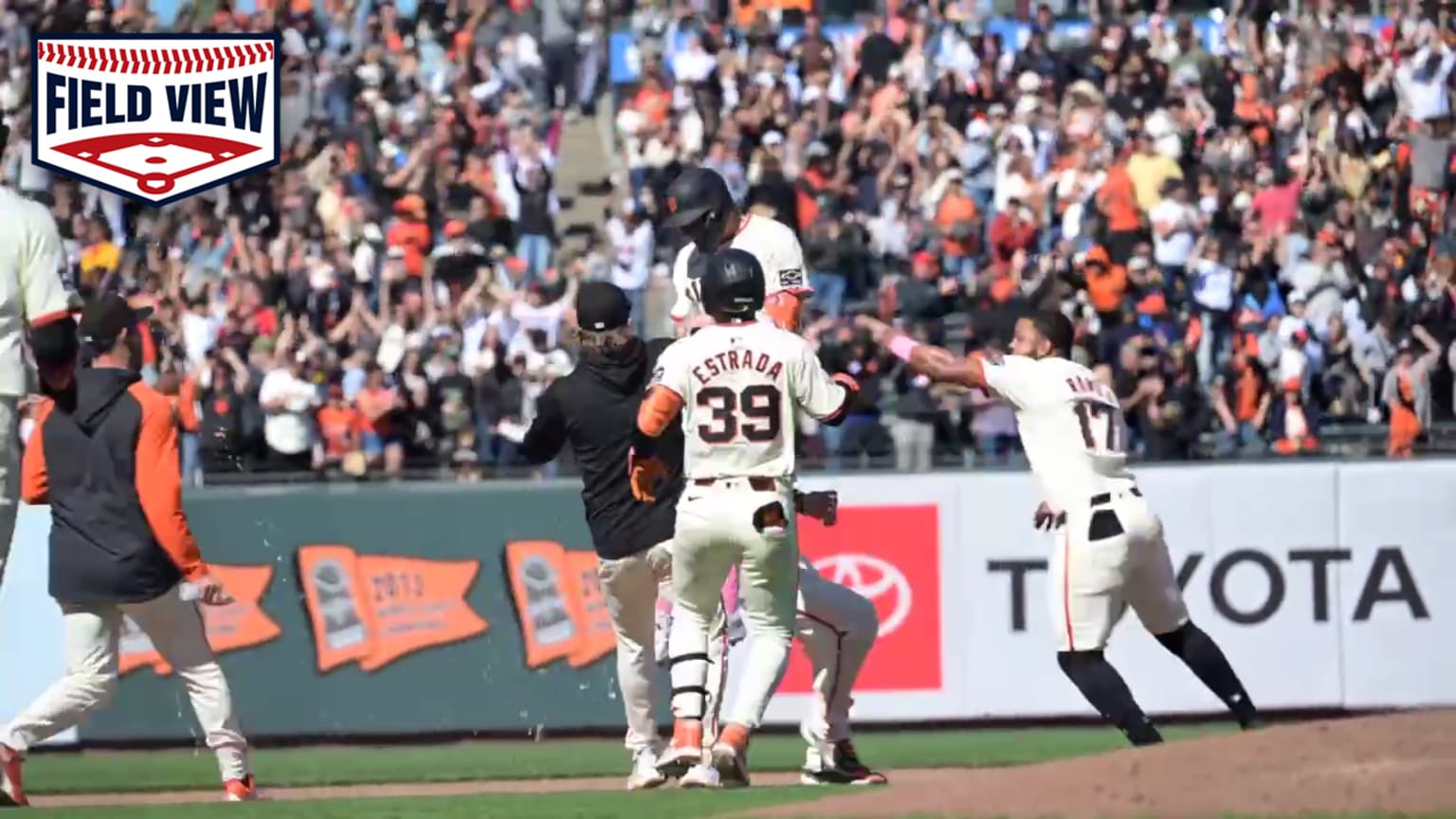 Field View: Casey Schmitt's walk-off double | 05/12/2024 | San ...