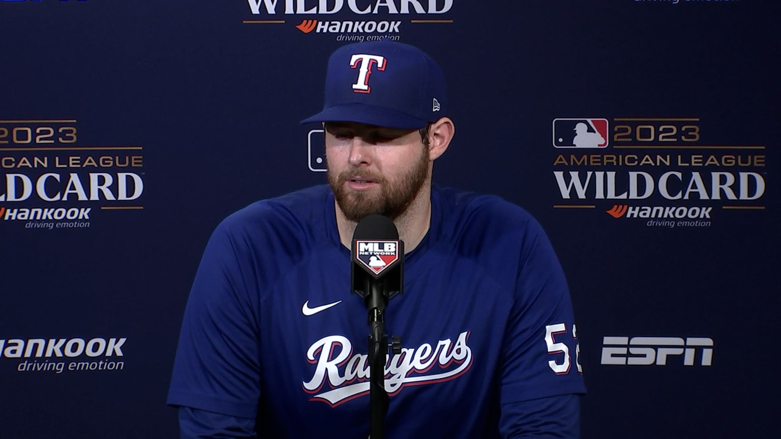 Jordan Montgomery on postseason mindset, focus | 10/02/2023 | Texas Rangers