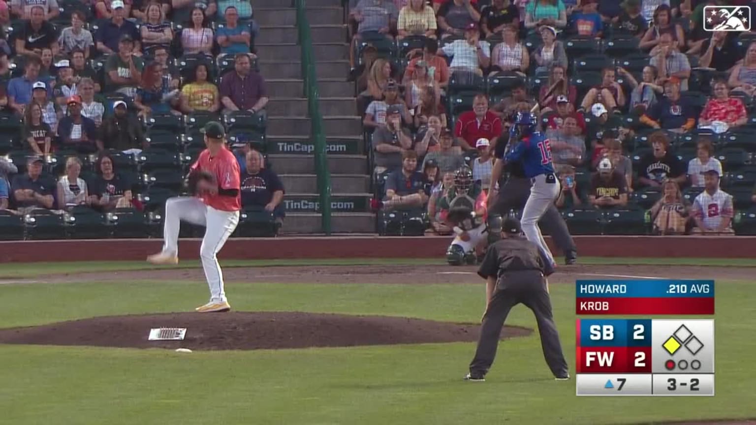 Padres prospect Austin Krob nabs his 11th strikeout | 09/03/2023 | MLB.com