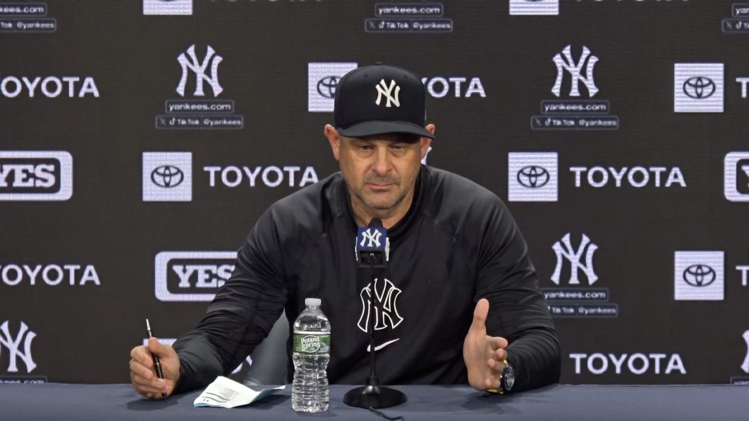 Aaron Boone talks Devin Williams' outing, 4-3 loss | 05/05/2025 | New ...