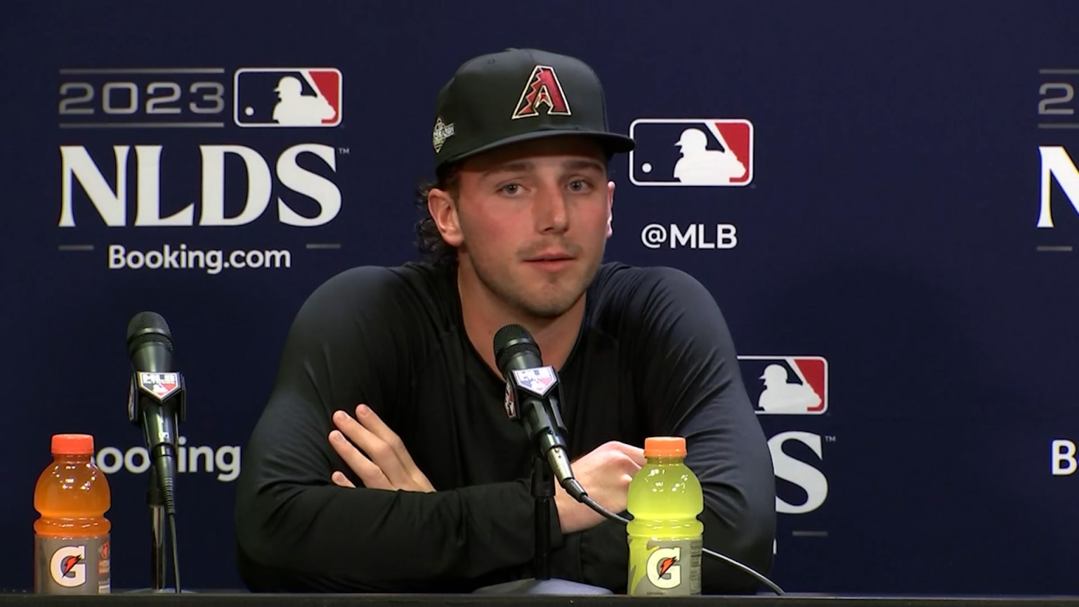 Brandon Pfaadt talks advancing to NLCS after 4-2 win | 10/11/2023 | Arizona Diamondbacks