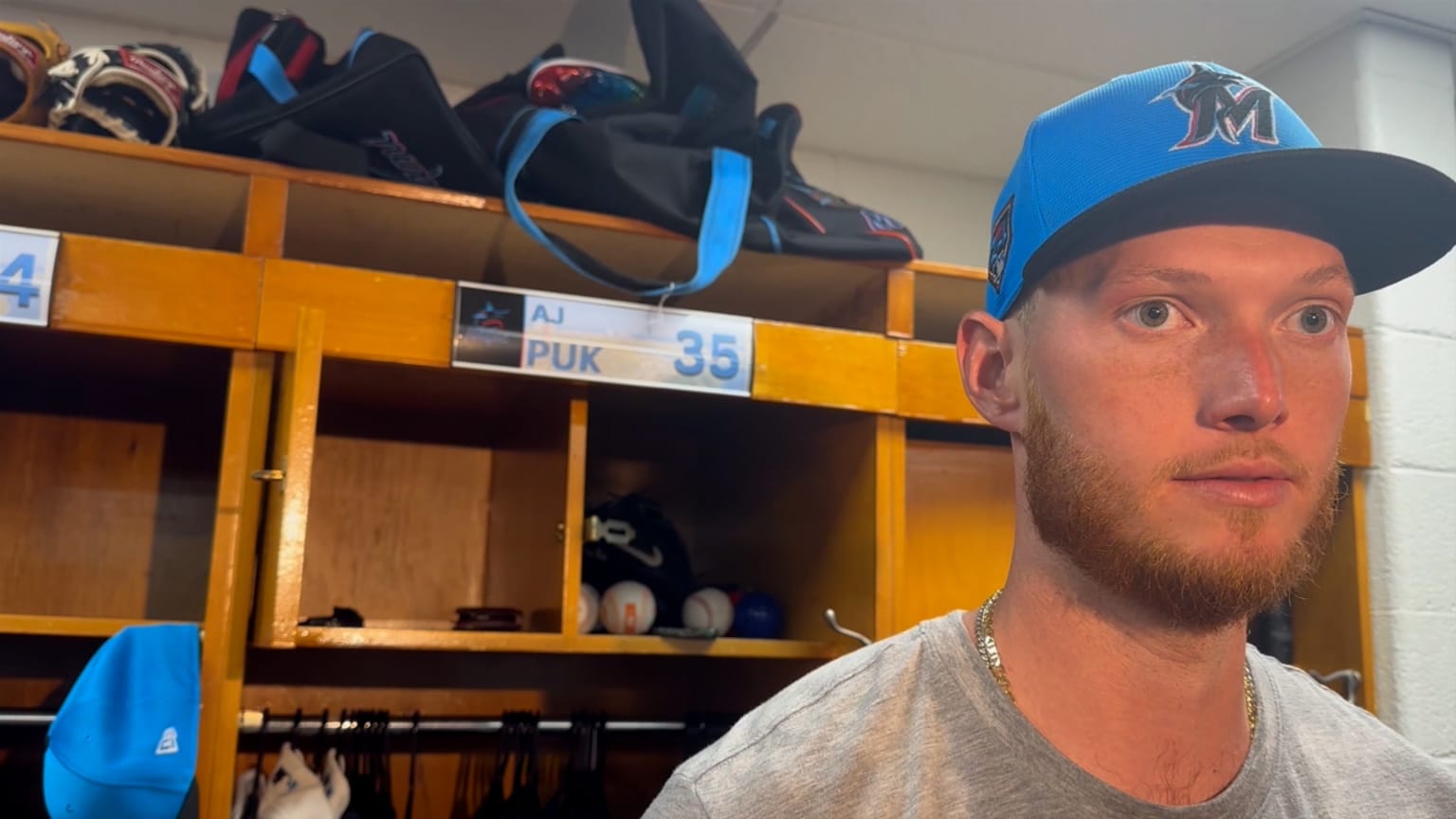 A.J. Puk on Spring Training, becoming a starter | 02/23/2024 | Miami ...